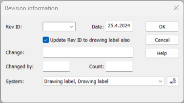 Mark revision changes