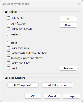 Define 3D visibility