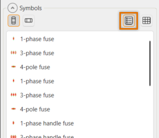 View and insert symbols