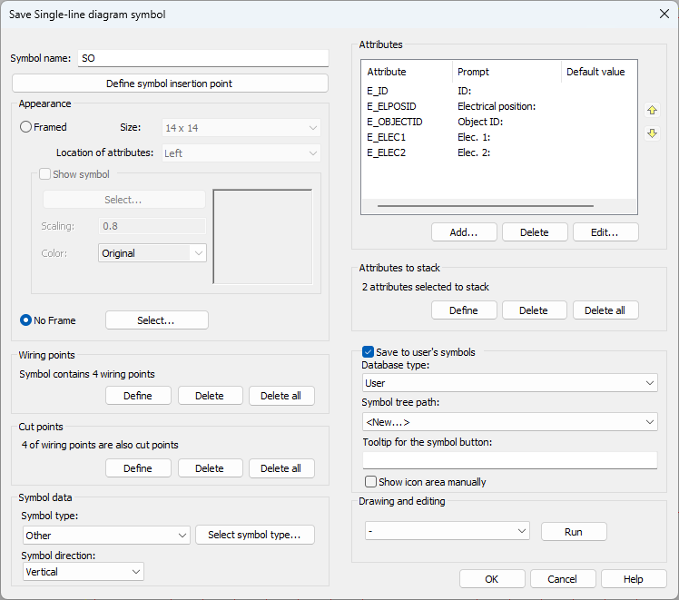 Save your own symbols
