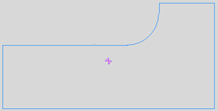 Indicating face plate relations in plan view