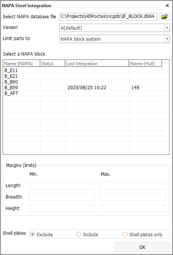 NAPA Steel Integration
