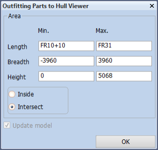 Showing equipment in Hull Viewer