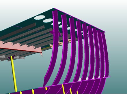Profiles, shell frames and pillars