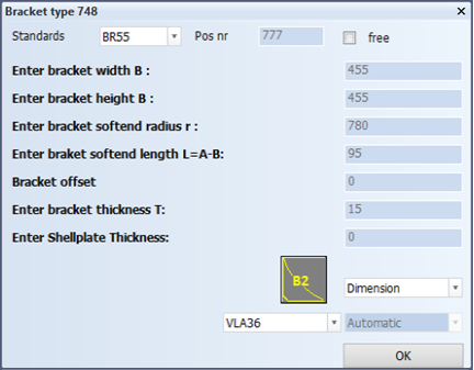 Inspecting a bracket type file