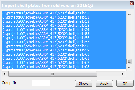 Importing shell plates from pre-2016T3 versions