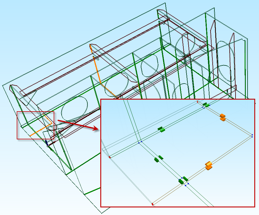 Displaying welds in Hull Viewer