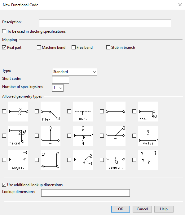 Functional codes