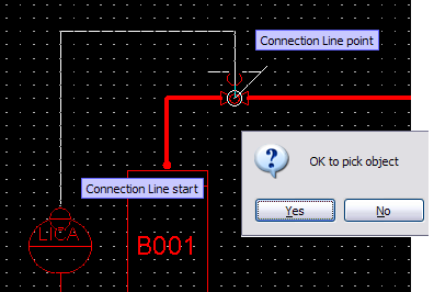 Route instrument lines