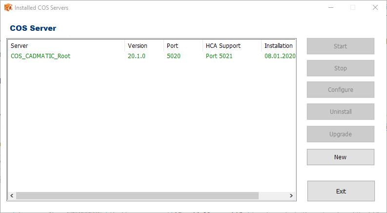 Installing the root server