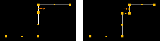 Edit a line or drafting line