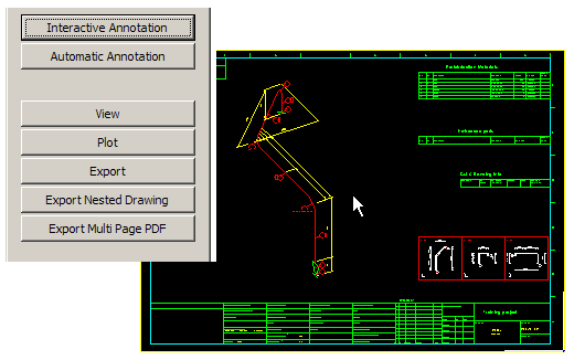 Annotated attachments in isometric/spool drawings