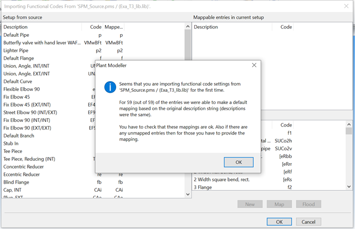 Import sister project data into target project
