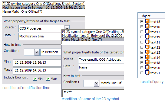 Advanced object browser queries