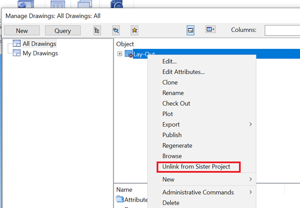 Finalize documents in target project